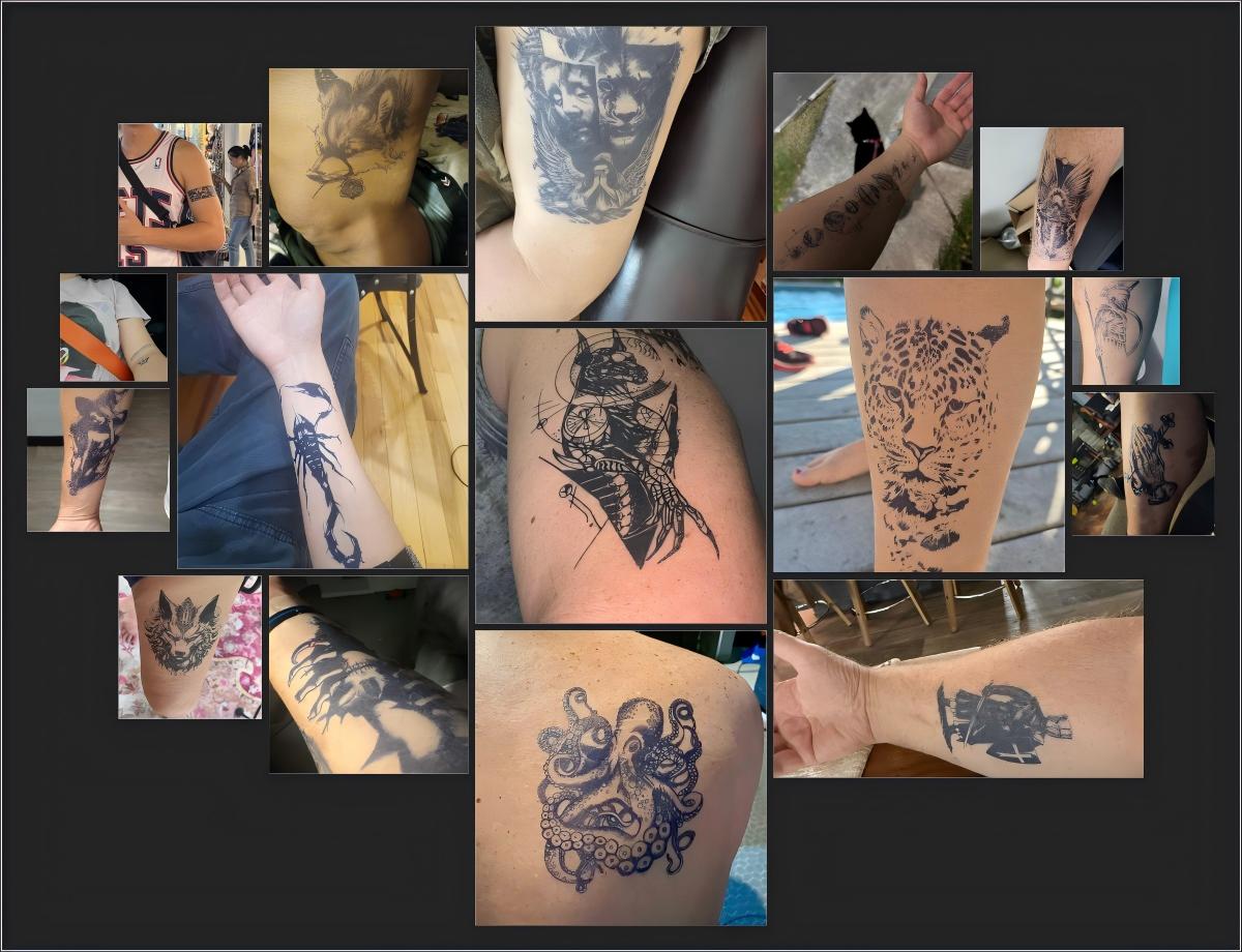 InkOMG - Stunning Non-Permanent Tattoos for Every Style